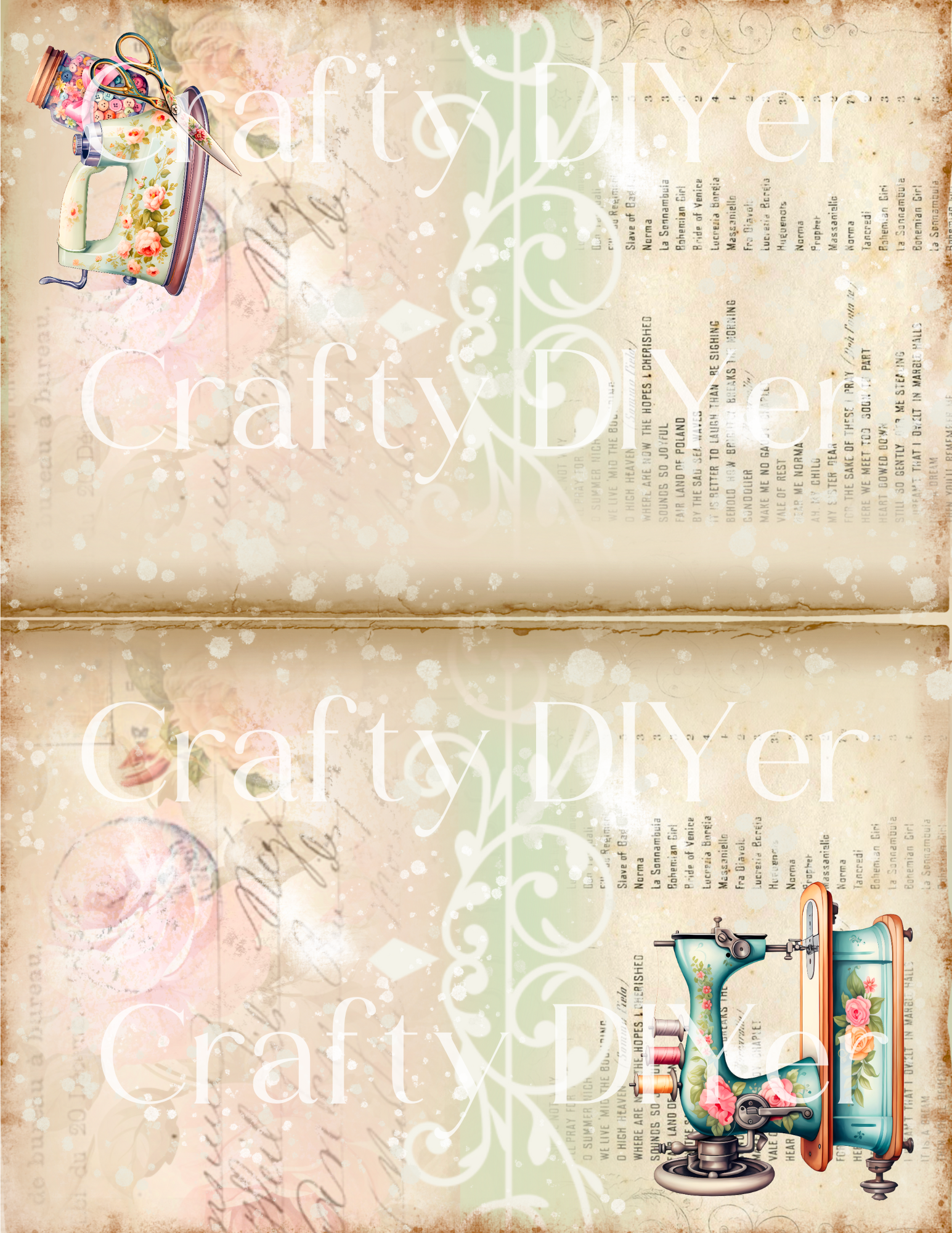 Sewing Room Folio Kit - The Crafty DIYer