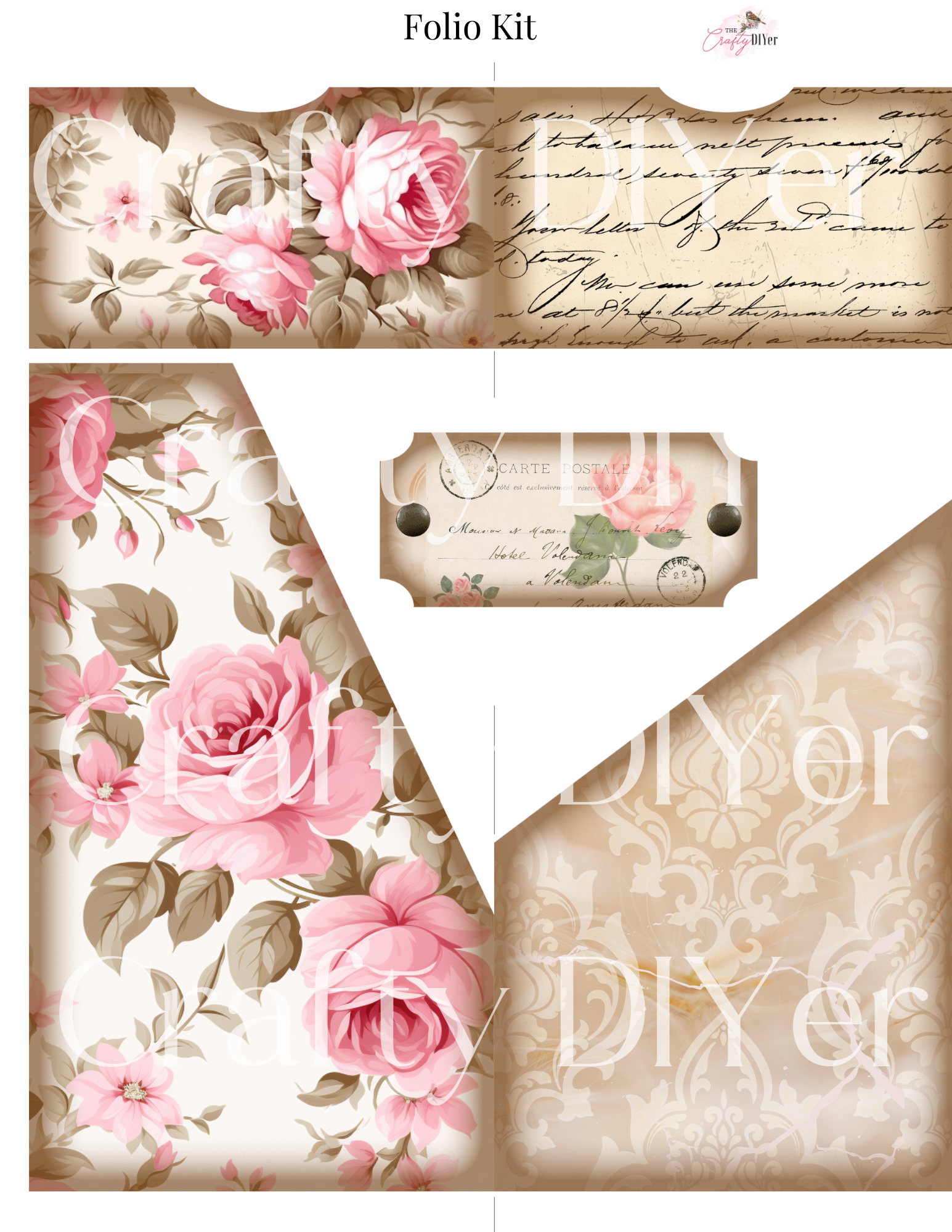 Folio Kit Digital Printables - The Crafty DIYer