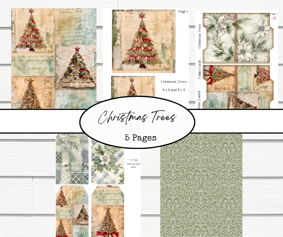 Printable Tuesday: Christmas Tree - The Crafty DIYer