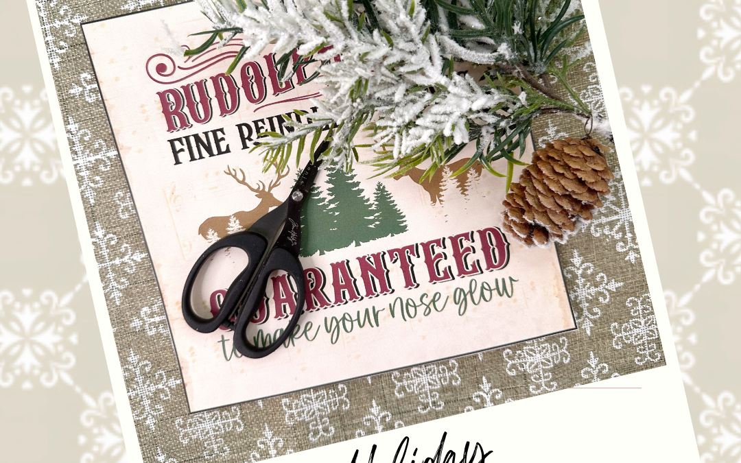 Holiday Sign Printable Collection Workshop - The Crafty DIYer