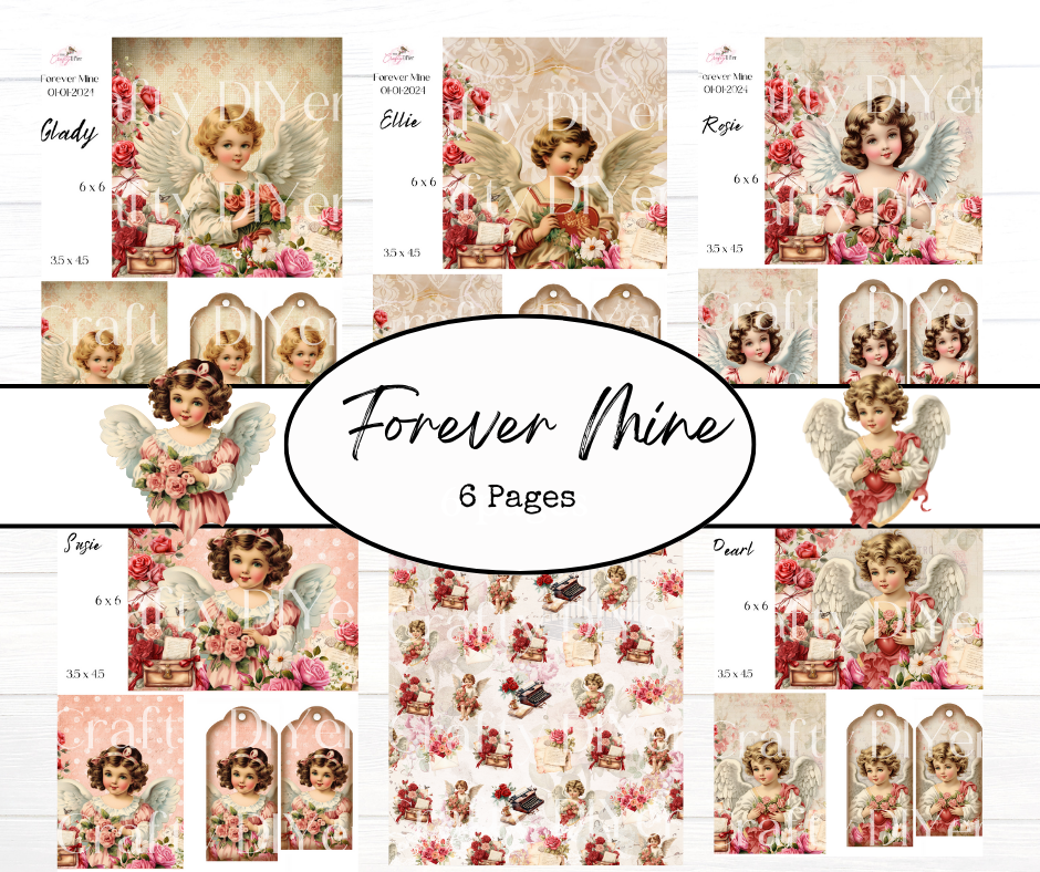 Forever Mine Digital Printables - The Crafty DIYer