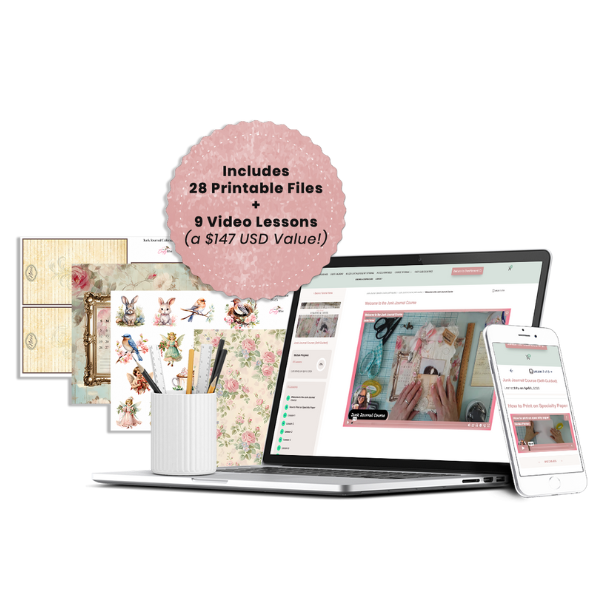 Junk Journal Calendar Course (Self-Guided) - The Crafty DIYer
