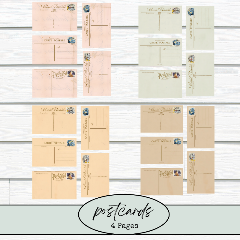 Postcards - The Crafty DIYer