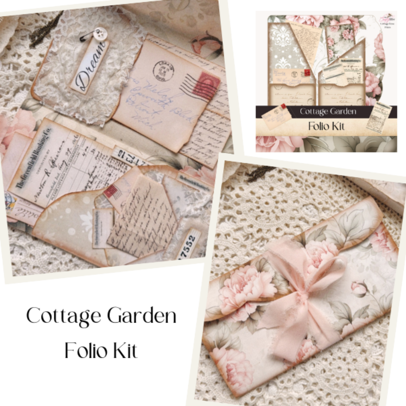Cottage Garden Folio Kit - The Crafty DIYer