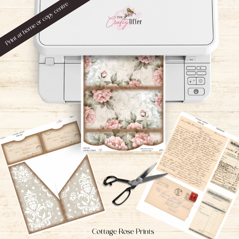 Cottage Garden Folio Kit - The Crafty DIYer