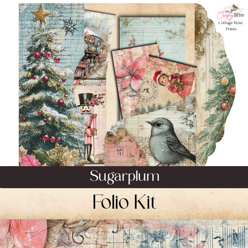 Sugarplum Folio Kit Digital Printables - The Crafty DIYer