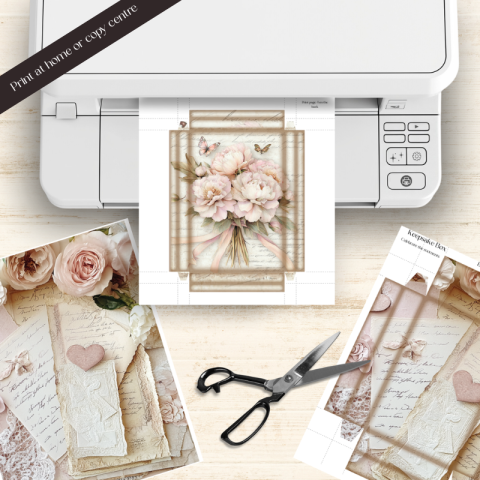 Celebrate the Moments Keepsake Box Digital Printables - The Crafty DIYer