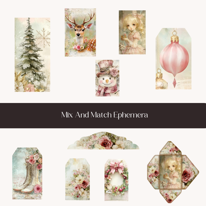 A Christmas Wish Folio Digital Printables - The Crafty DIYer